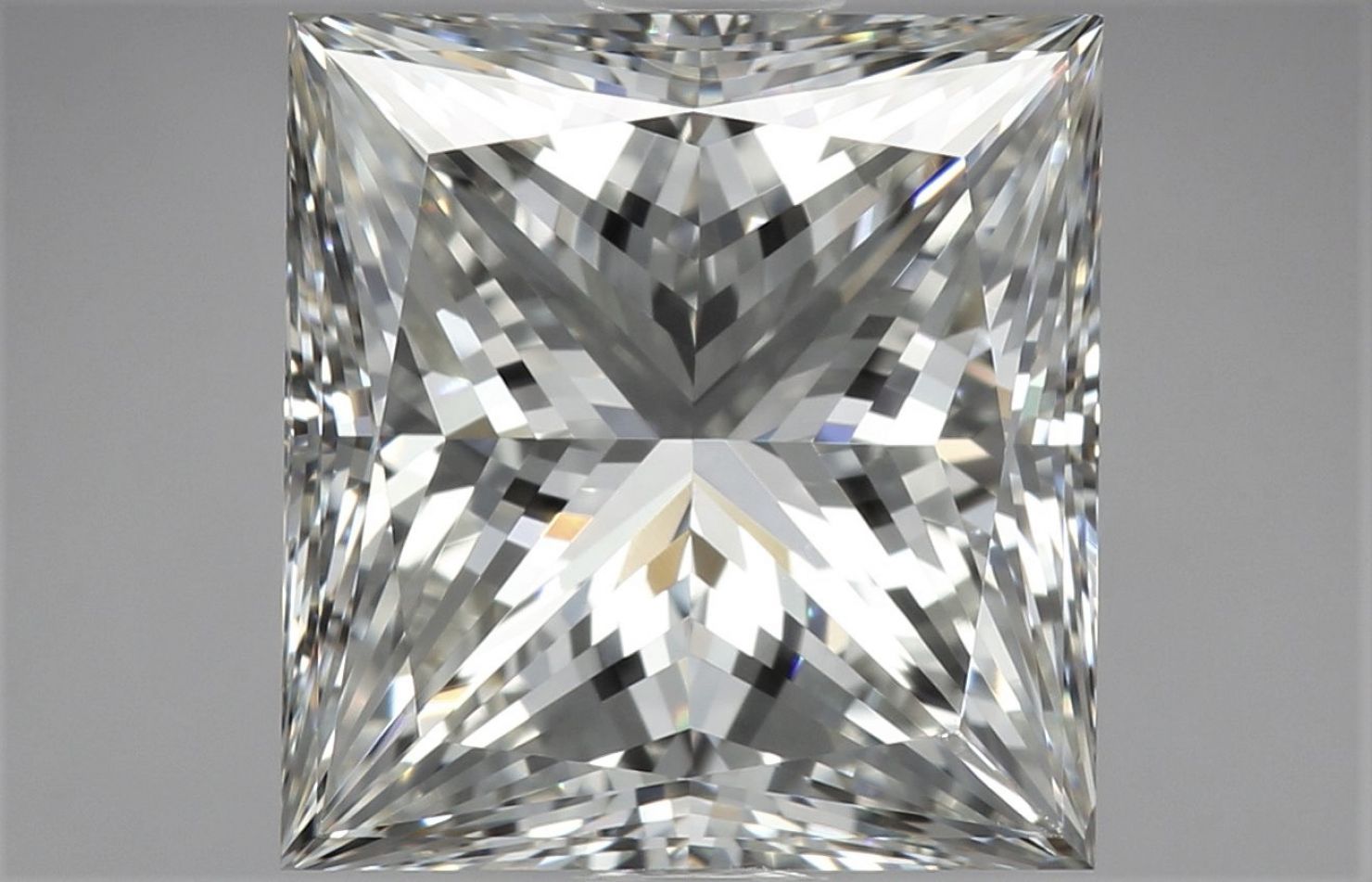 5.22 Ct Princess Cut Diamond / Diamond trading company